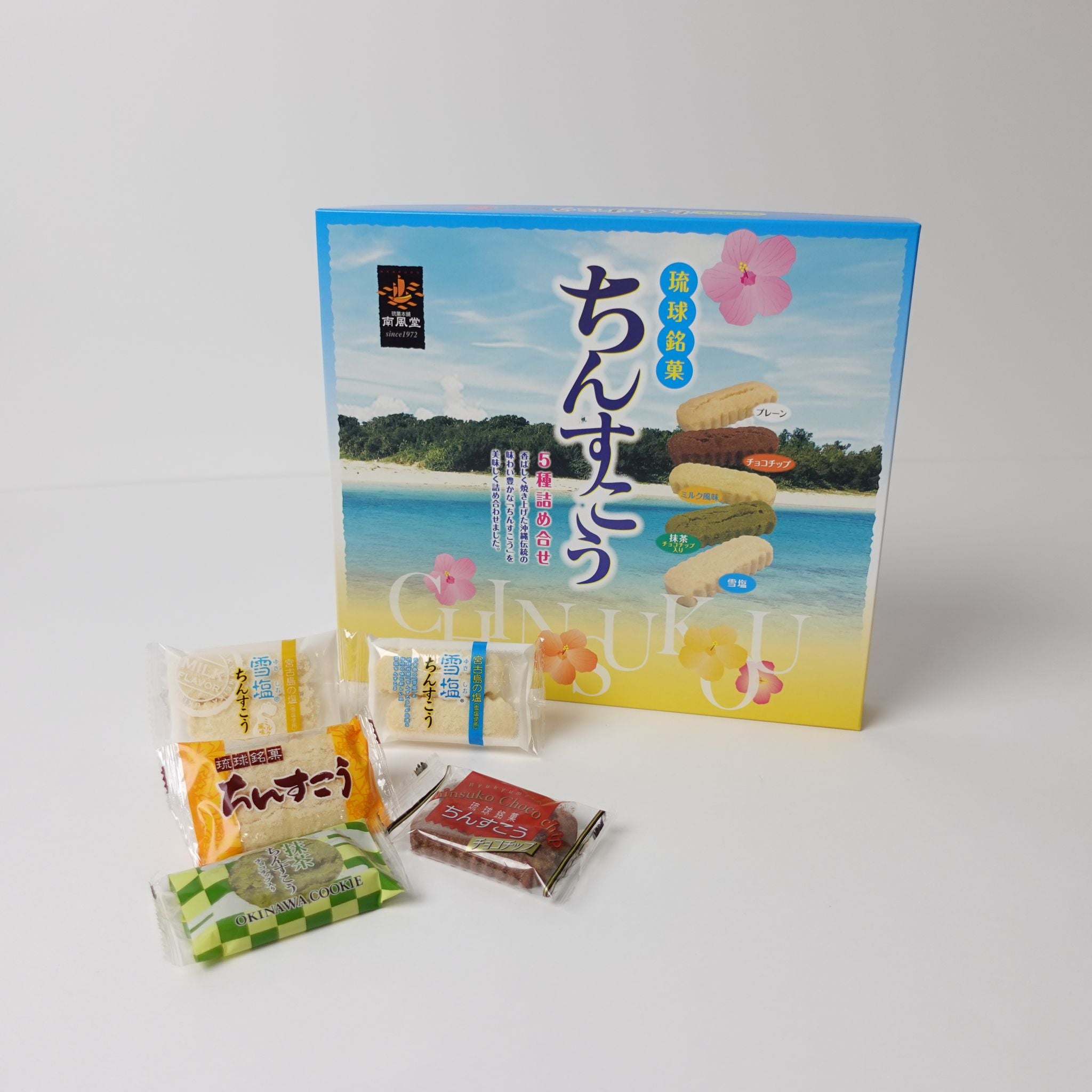 ちんすこう 5種詰め合わせ(大) 48個入り(2×24袋) – 沖縄商店オンラインショップ